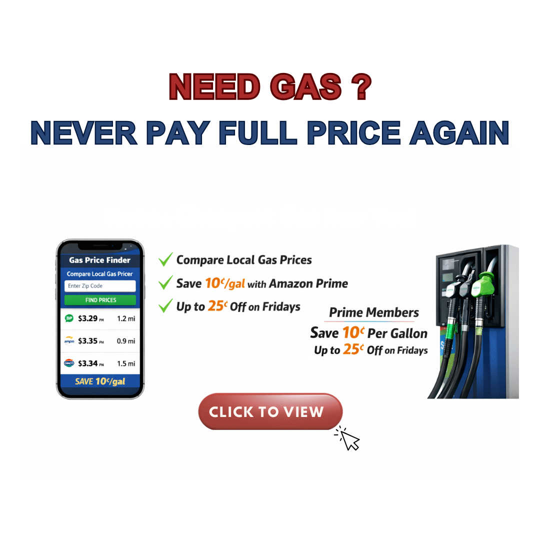 Amazon Prime Gas Savings - CarDudes.net Automotive